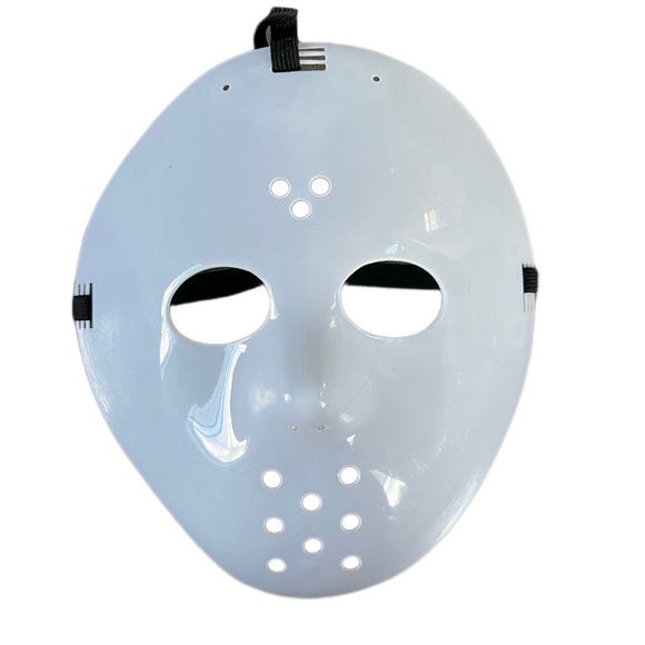 Other | Psychopath Mens Hockey Mask Halloween Costume Cosplay | Poshmark
